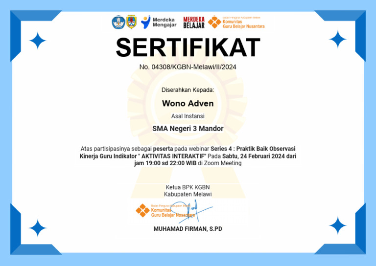 Appsheet Data KGBNMelawi-845158139 Sertifikat 04308-KGBN-Melawi-II-2024 ...