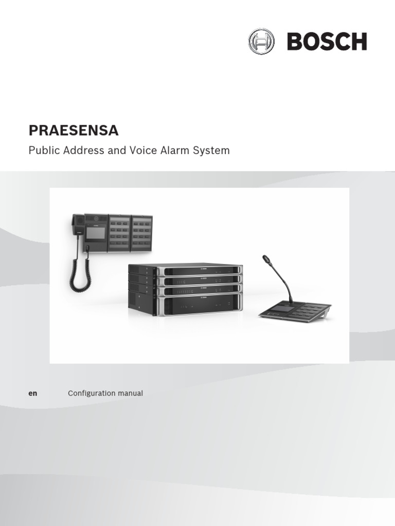 PRAESENSA Configuration Manual | PDF