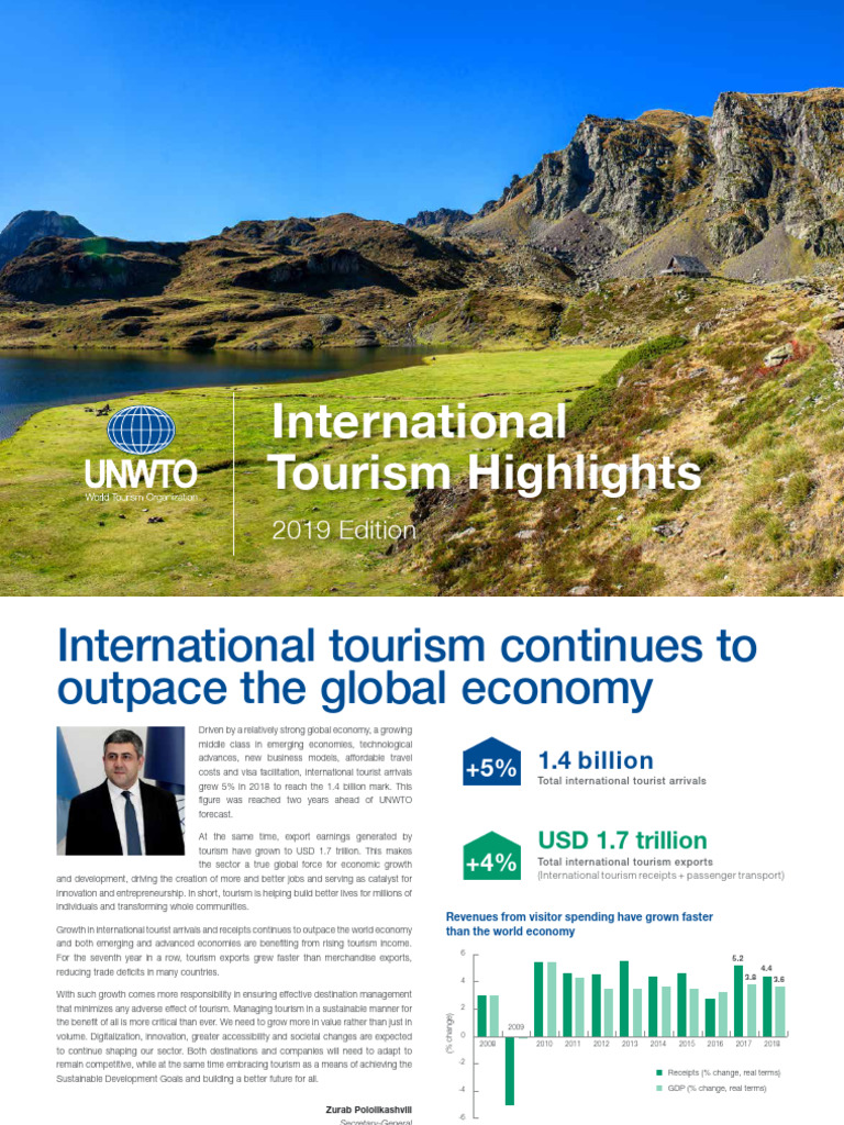 2019 International Tourism Highlights 2019 Edition | PDF