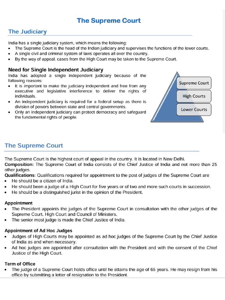 Supreme Court | PDF