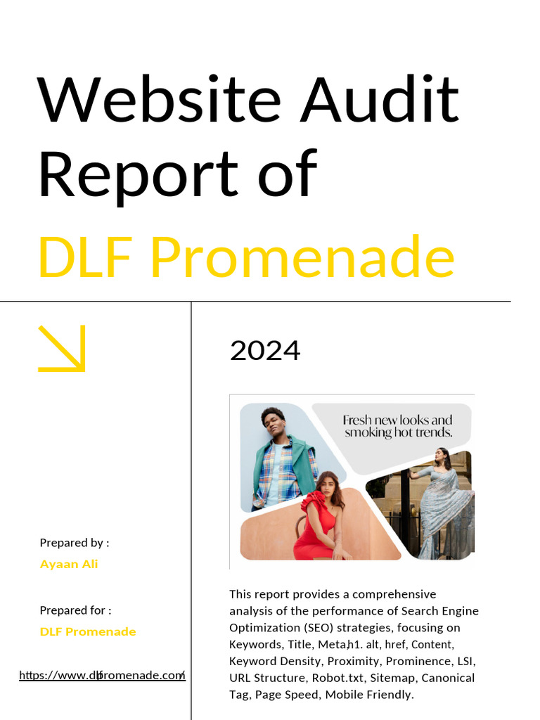 Website Audit Report | PDF | Business | Computers