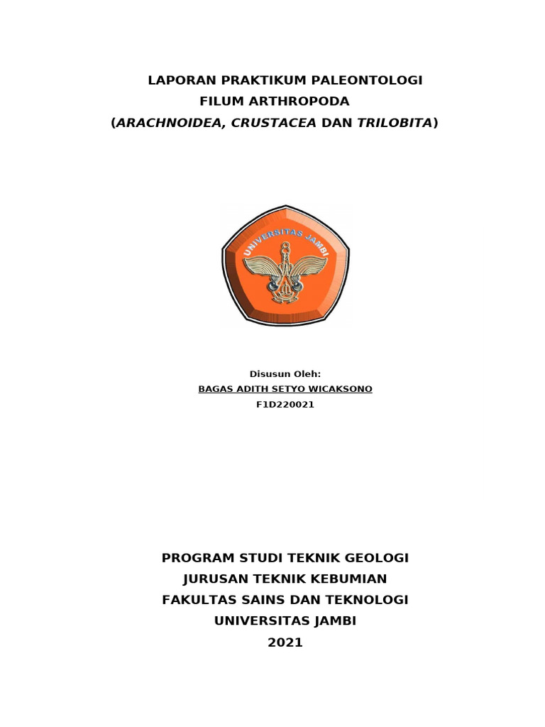 L3 Filum Arthropoda | PDF