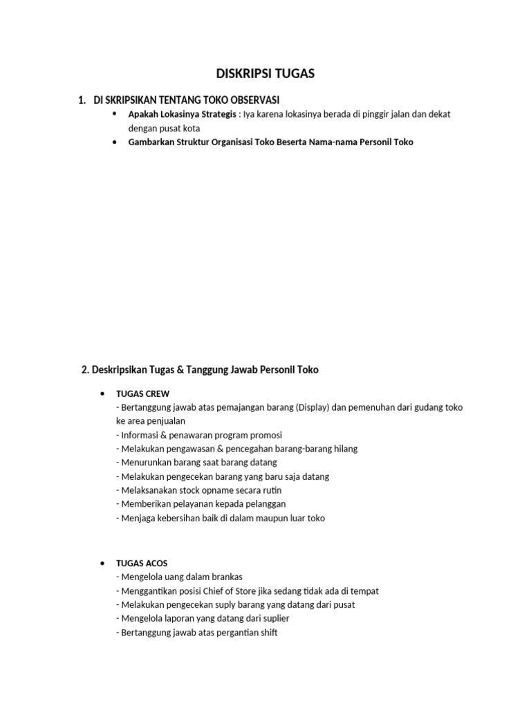 DISKRIPSI TUGAS-WPS Office | PDF