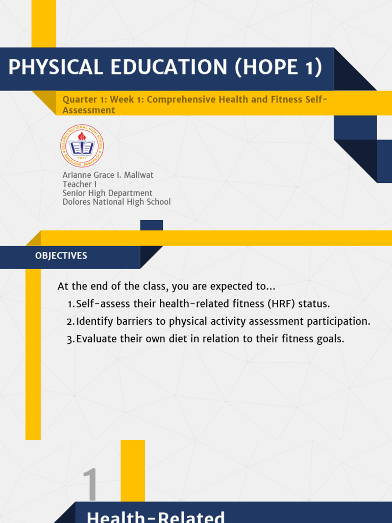 Hope 1 Module 1 | PDF