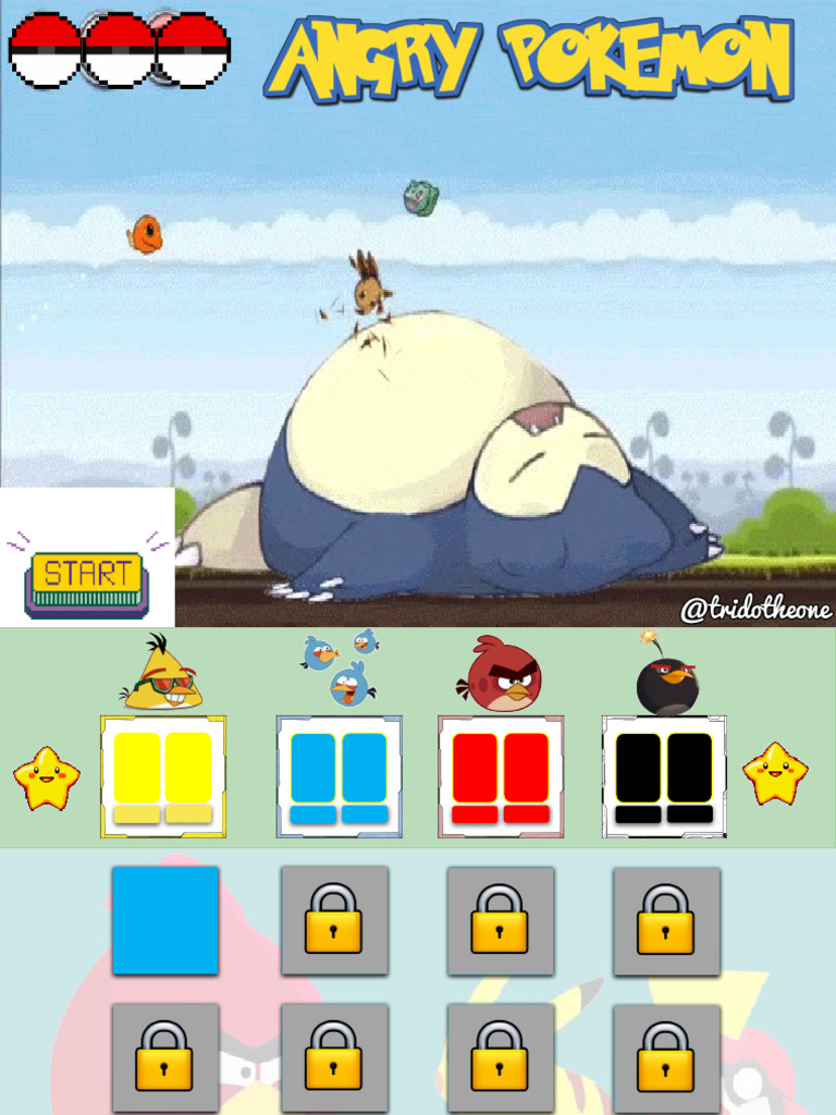 Angry Pokemon - Template | PDF