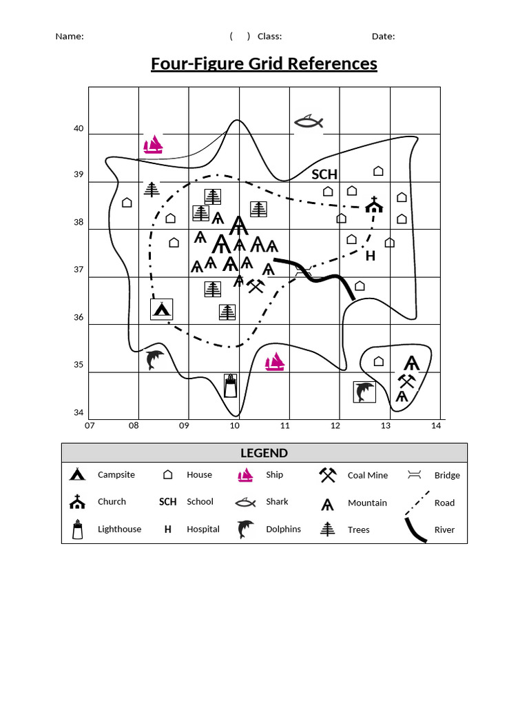 3.2 Four Figure Grid References | PDF