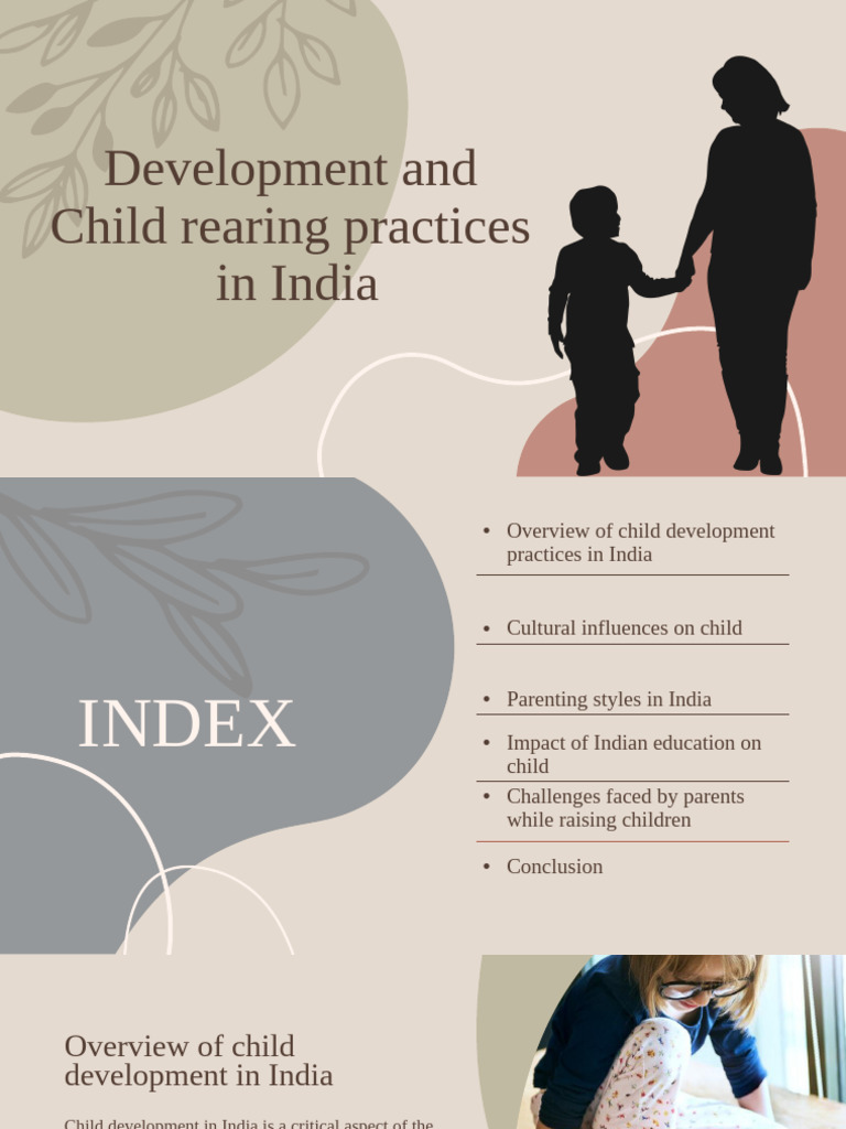 Development and Child Rearing Practices in India | PDF