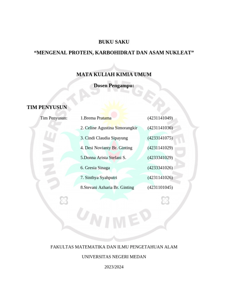 Buku Saku Kimia Umum Kel.4 | PDF