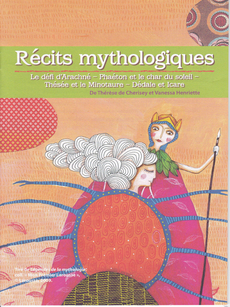Récit d'Arachné et Athéna | PDF | Minotaure | Thésée