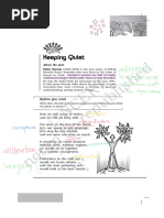 NCERT Books Class 12 English Flamingo Poem 3 Keeping Quiet | PDF | Poetry