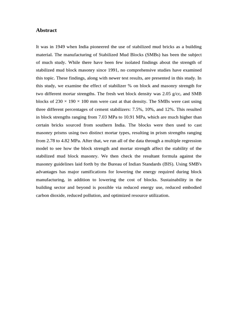 22C61A02001-ALLI SRUTHI-Study of Strength Behavior of Cement Stabilized Mud Block Masonry in ...