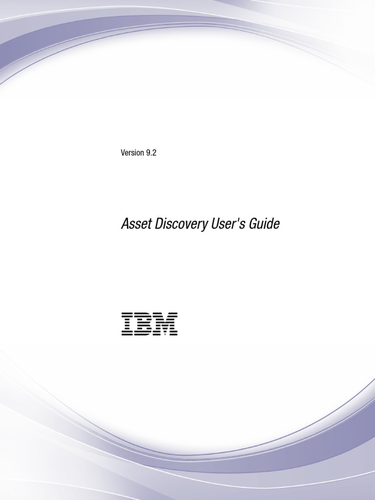Asset Discovery Users Guide PDF | PDF
