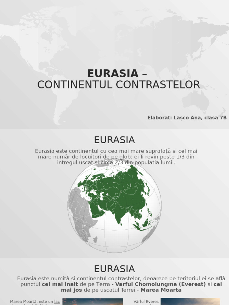 Eurasia | PDF