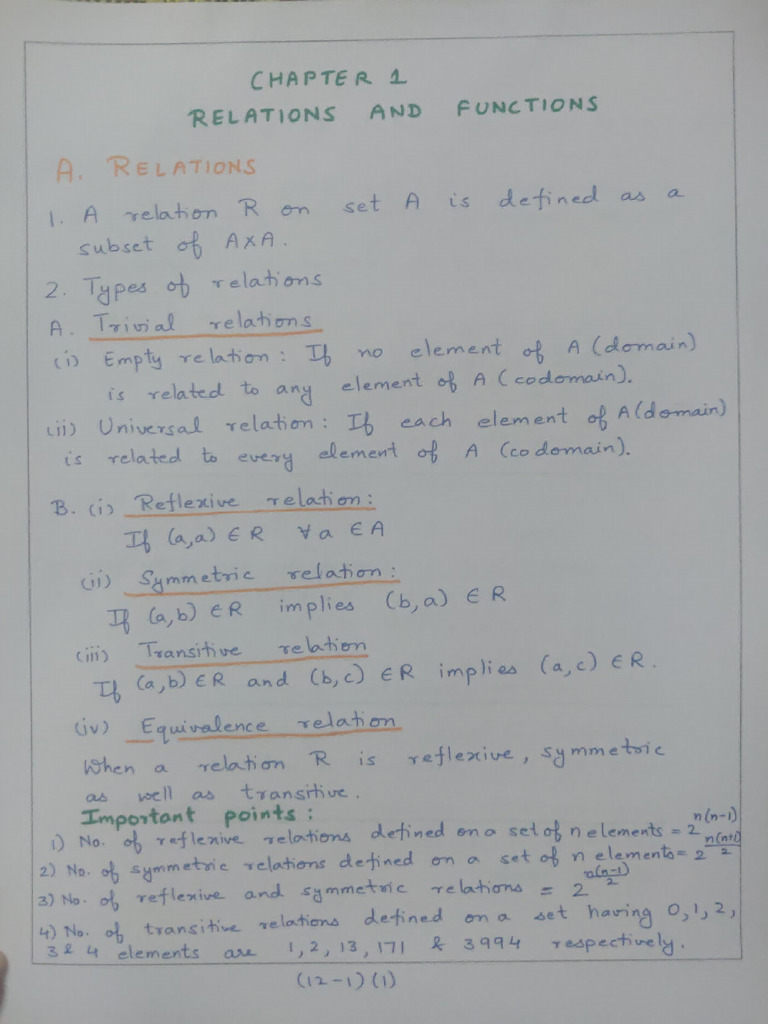 12c1 Notes Pdf