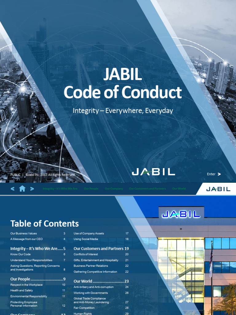 English JabilCodeRefresh May 2019 | PDF