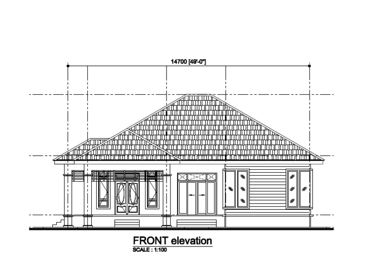 Razak - Front Elev | PDF