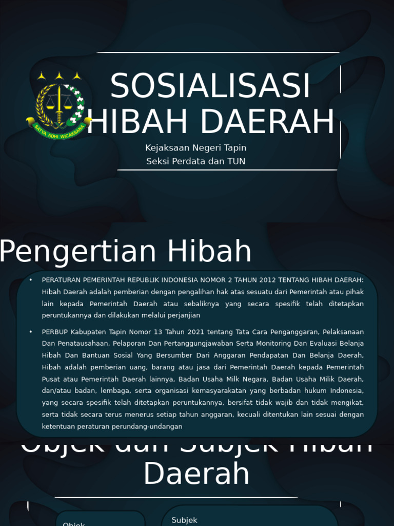 Hibah | PDF