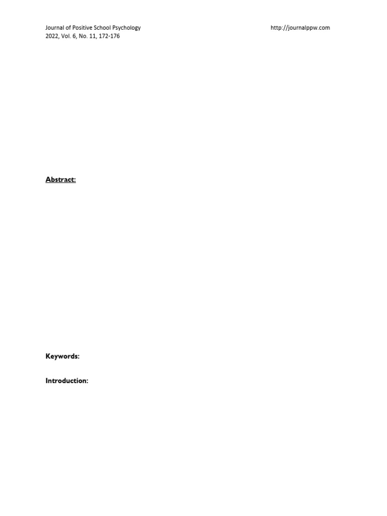 JPSP - 2022 - 15 | PDF