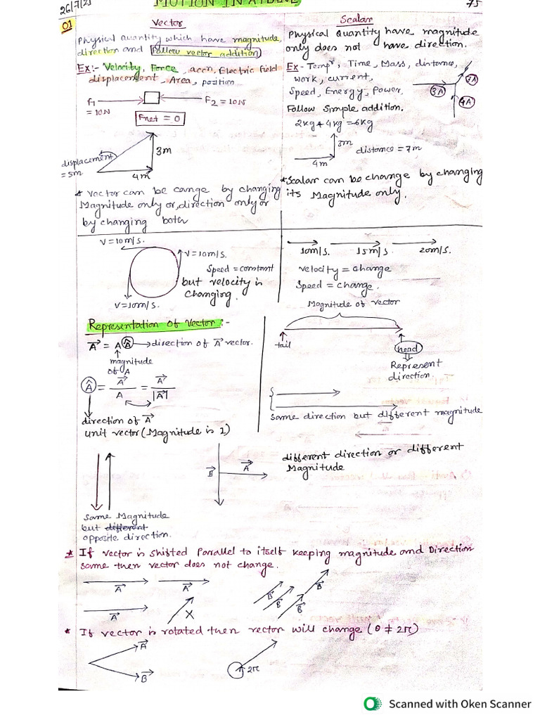 Kinematics 2D | PDF