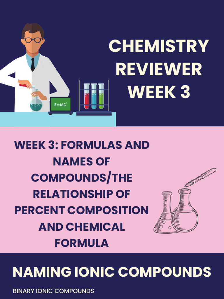 General Chemistry PPT Reviewer | PDF | Chemical Compounds | Oxide