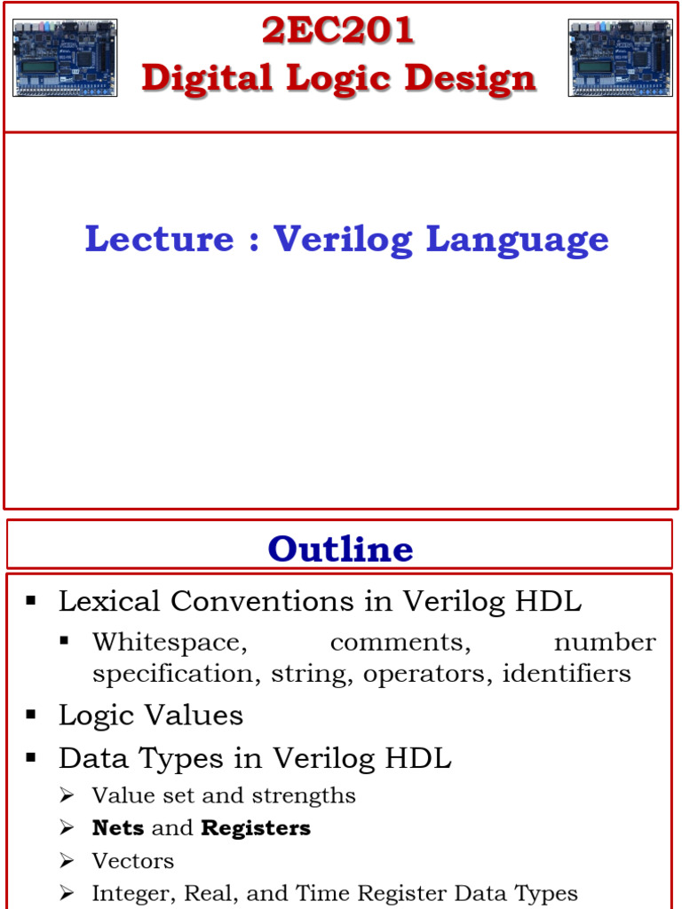 DLD Verilog Language 2 | PDF
