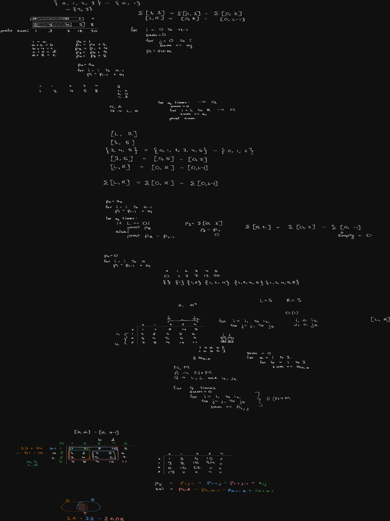 Prefix Sums Sketch | PDF