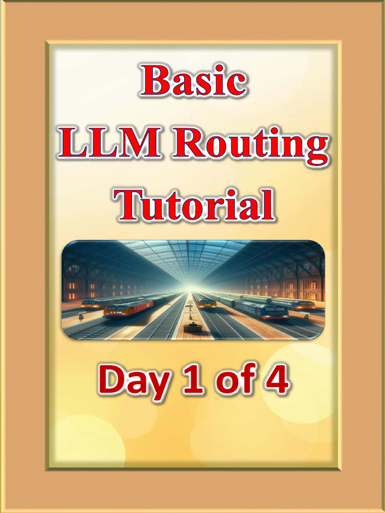 Basic LLM Routing Tutorial | PDF