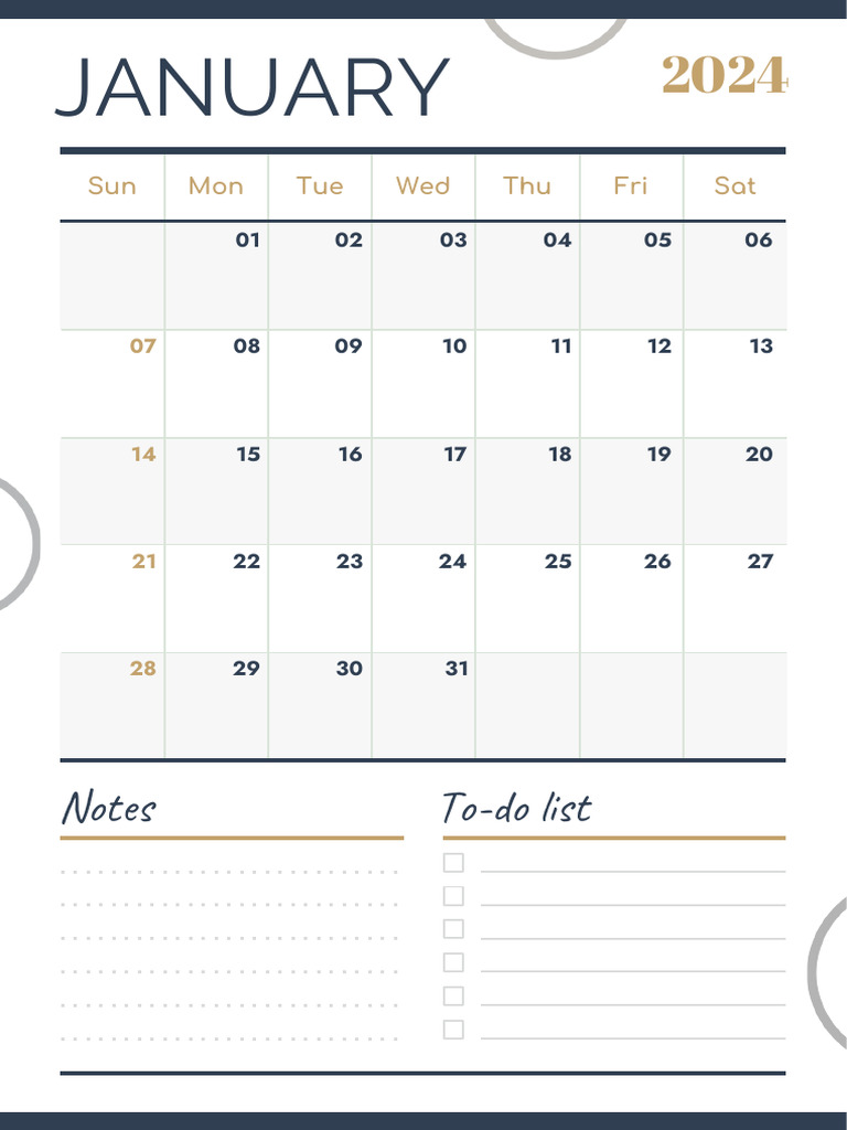 2024 Calendar Workbook | PDF