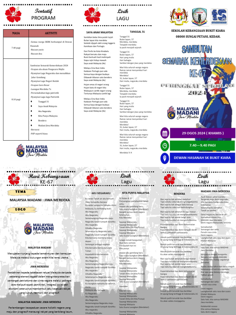 Brosur Semarak Merdeka 2024 | PDF