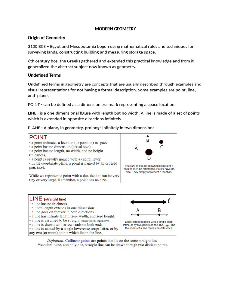 Modern Geometry | PDF