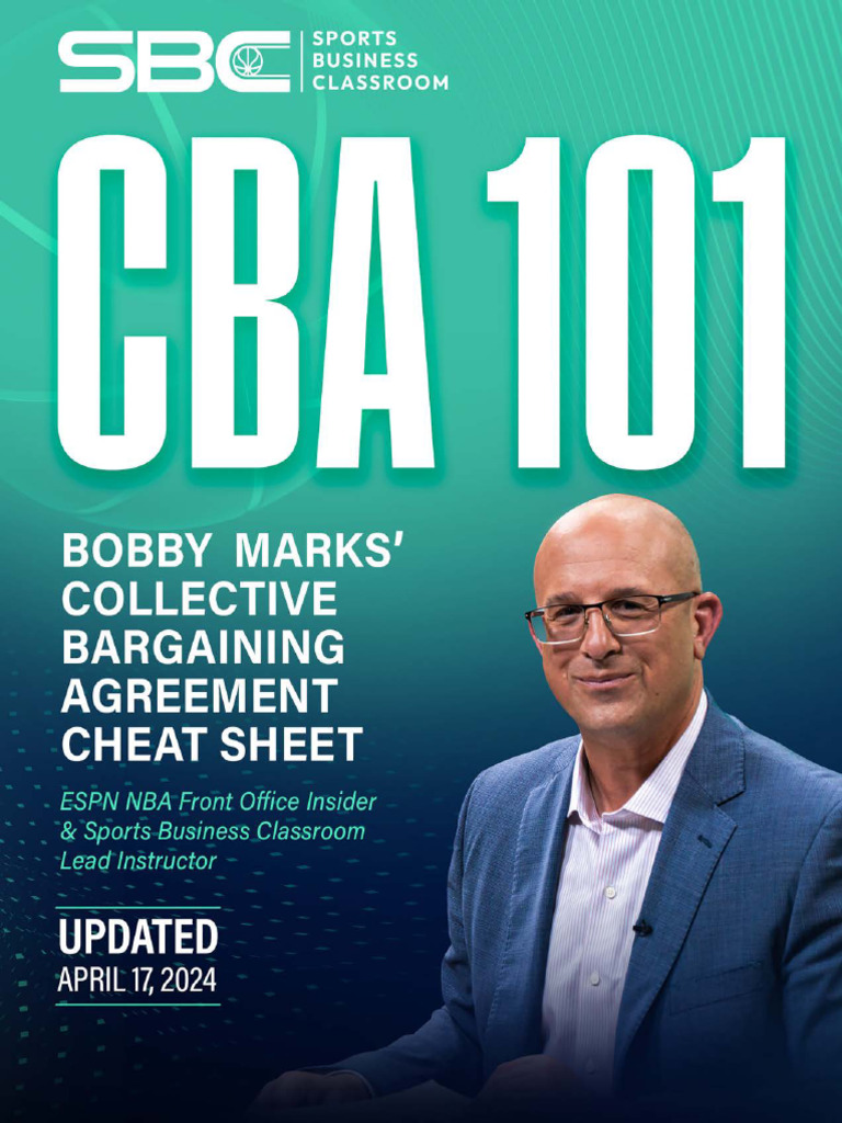 SBC Doc CBA101 Bobbymarks UPDATED | PDF
