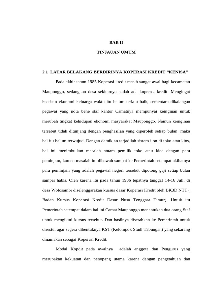 Kenisa - Bab II | PDF