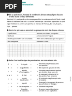 Grille d'évaluation de récitation poétique | PDF | Mécanismes de la poésie | Linguistique