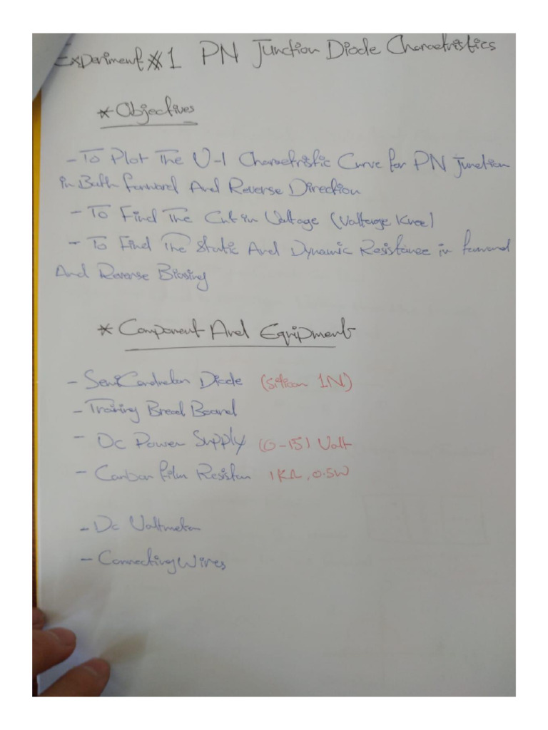 Electronics Lab 1 | PDF Electronics Lab 1 | PDF