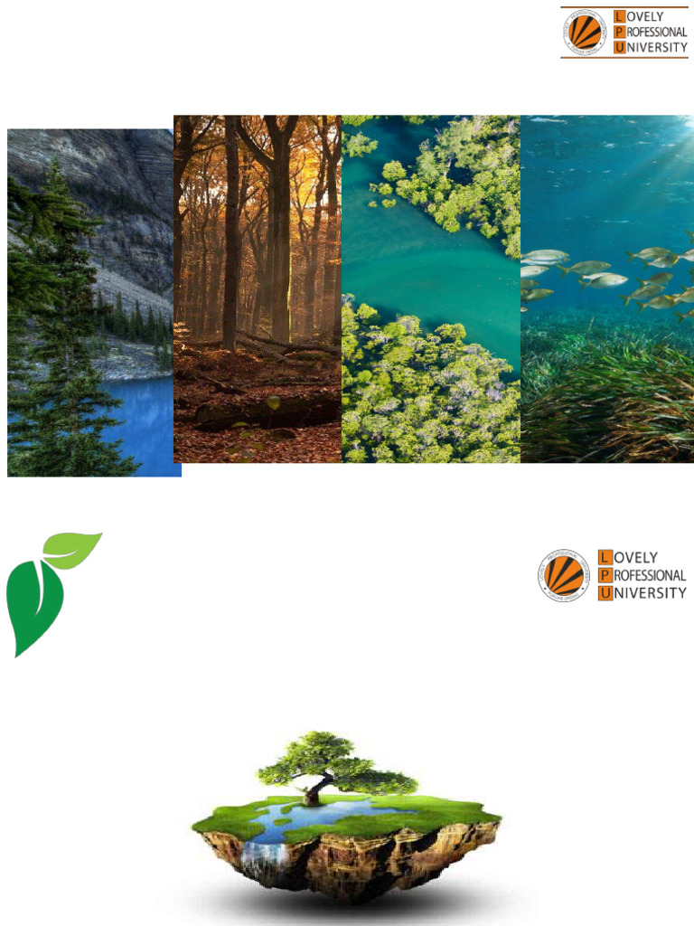 Environmental Studies Introduction To Environment and Natural Resourses ...