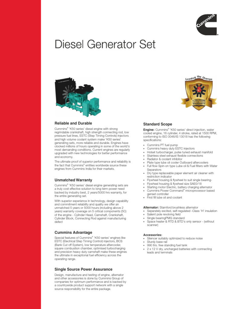 2000 KVA Catalog Prime | PDF