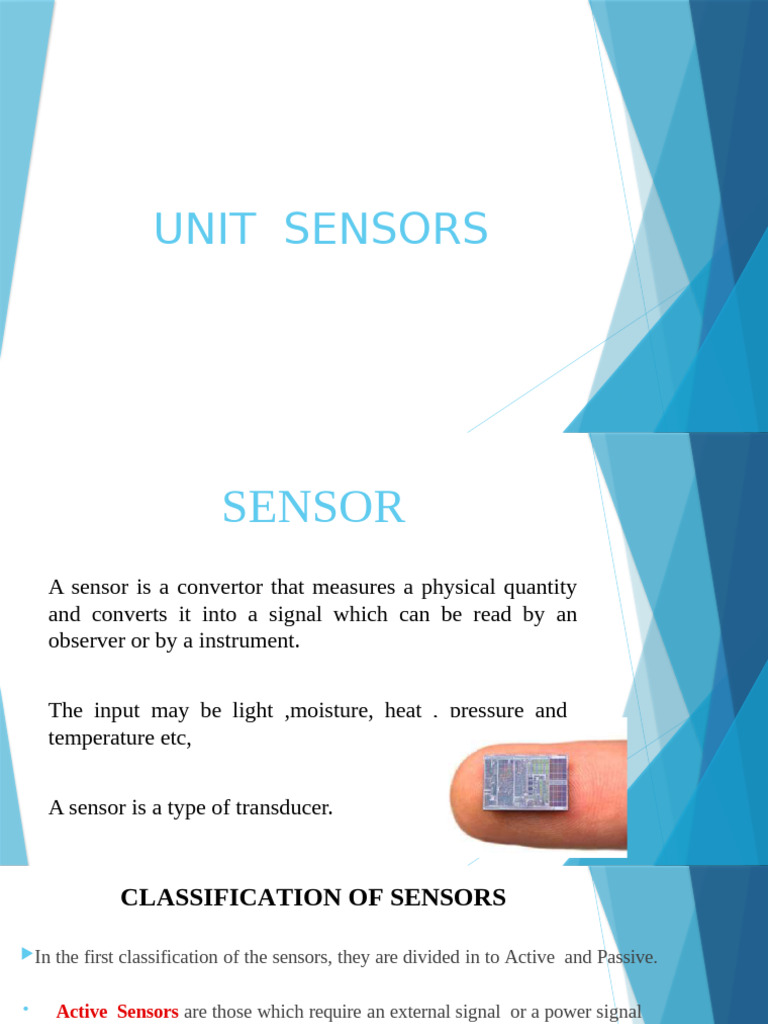 2 Sensors | PDF