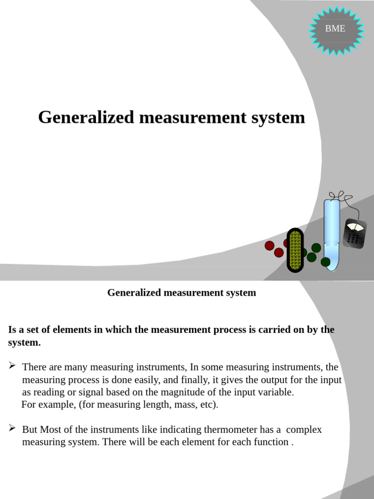 1 First Unite Introduction To Measurement System | PDF