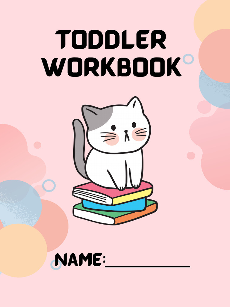 Toddler Workbook 100 Sheets (A4) | PDF