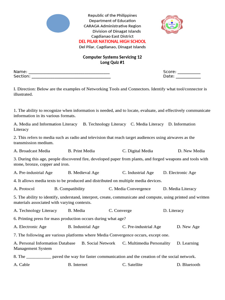 4th Quarter Exam Mapeh | PDF | Computer Network | Computers