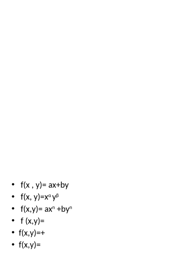 Homogeneous Functions | PDF