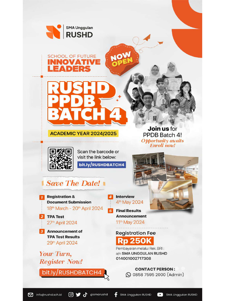 Flyer Beasiswa RUSHD 2024 | PDF