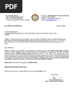 AKTU Circular | PDF | Technology & Engineering