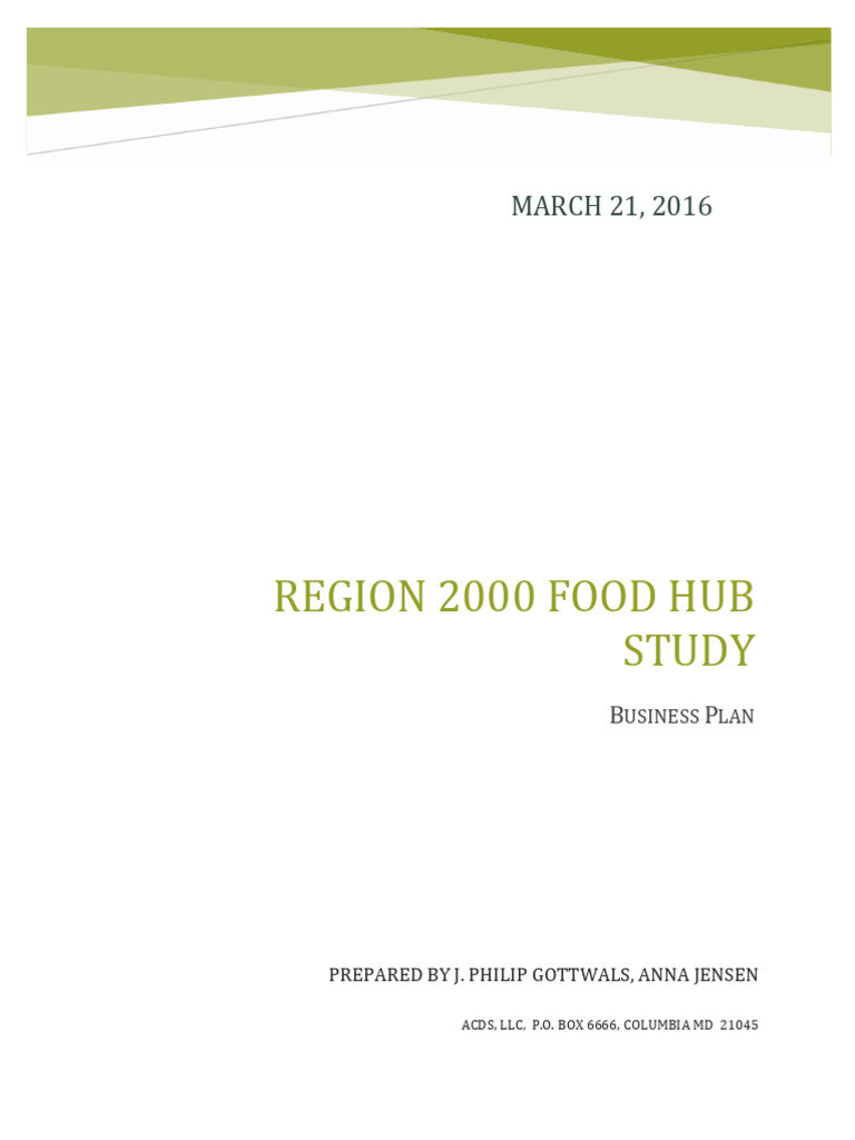 16 03 PLA Food-Hub-Business-Plan | PDF