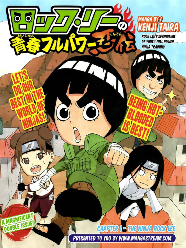 Rock Lee's Springtime of Youth Chapter 1 | PDF