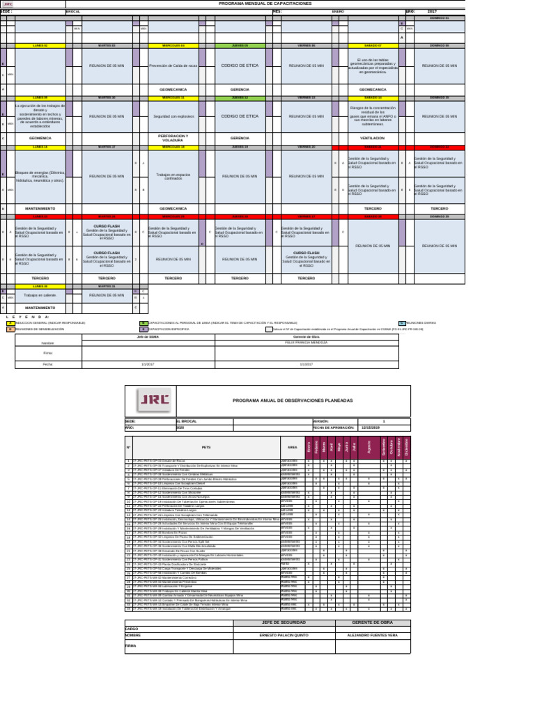 Programa Anual de OPT 2020 | PDF