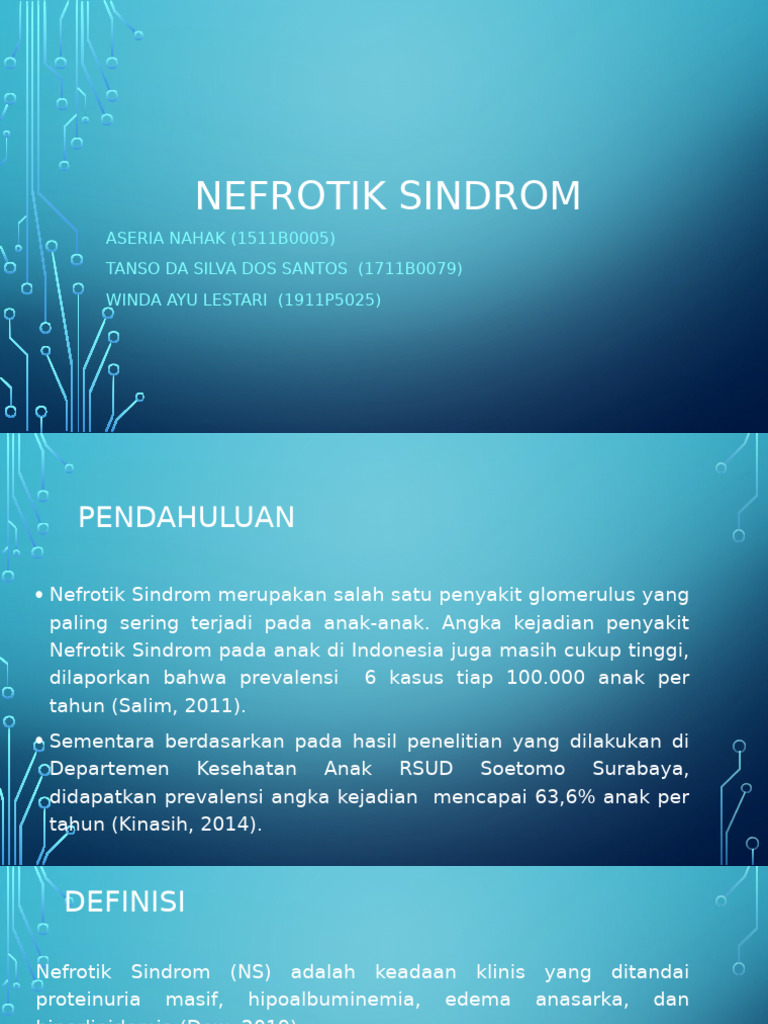 Nefrotik Sindrom | PDF