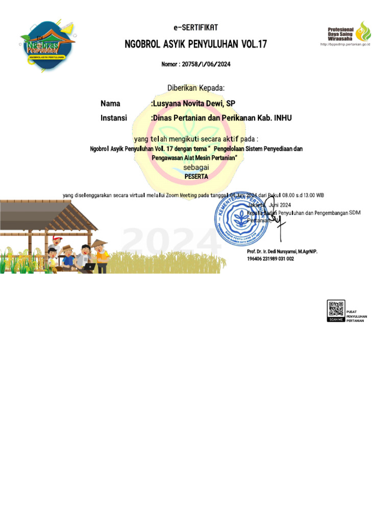 Sertifikat Juni | PDF