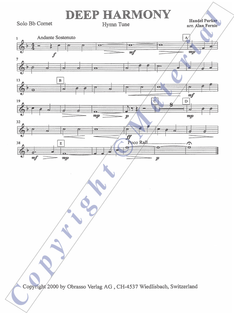 JM38261 Deep Harmony | PDF