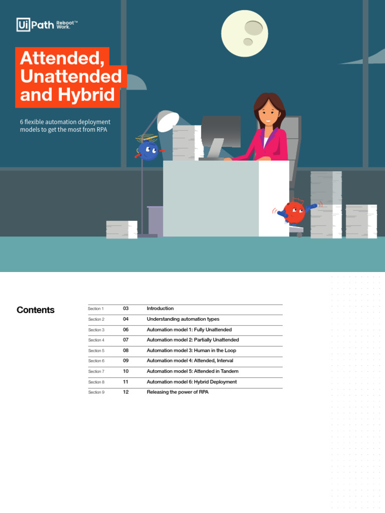Eguide To The Six Automation Scenarios | PDF